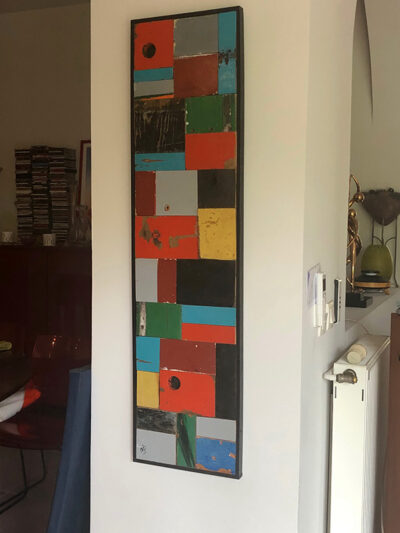 La construction d'un tableau | Les différentes étapes de mon travail